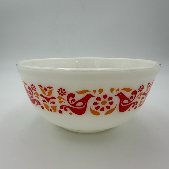 Pyrex | Dining | Vintage Pyrex Friendship Birds 432 2 Quart Mixing Bowl ...